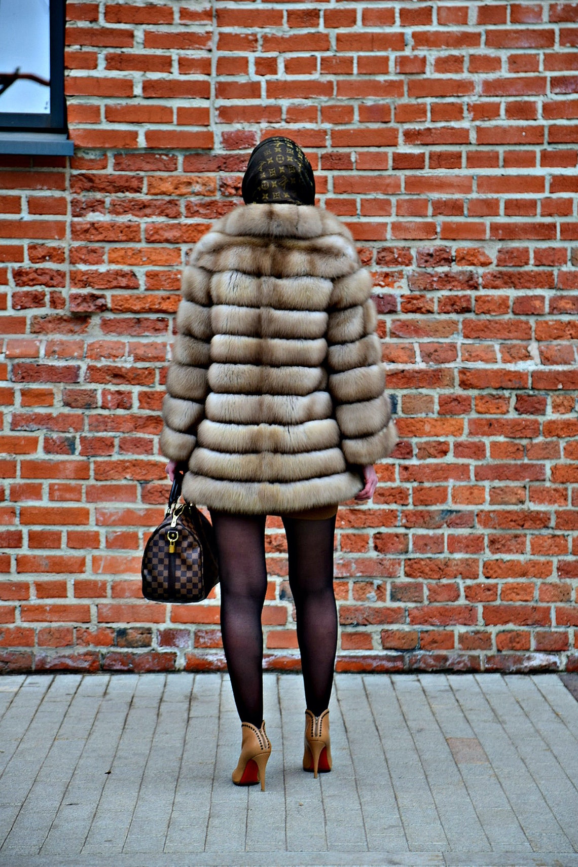 Women's Fur Coat, Marten Fur - Etsy