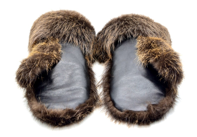 Winter Long Men's Beaver Fur Mittens - Etsy