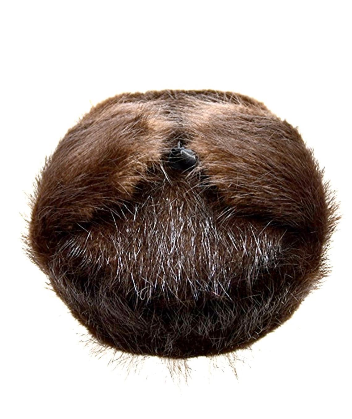Winter Hat Made of Natural Beaver Fur - Etsy