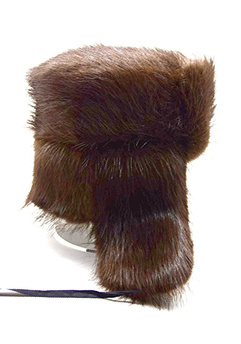 Winter Hat Made of Natural Beaver Fur - Etsy