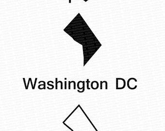 Washington dc svg | Etsy