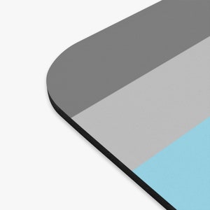 Peeking Cat in Demiboy Flag Colors | Rectangle Mouse Pad | Demiboy ...