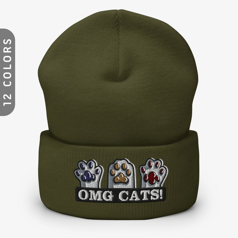 Cat Beanie - Etsy