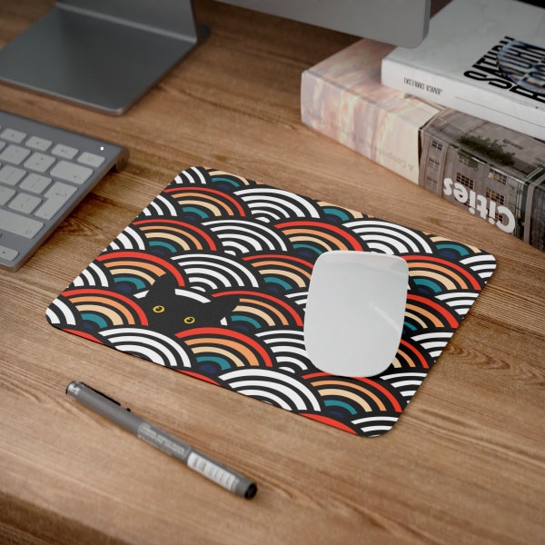 Cat Mouse Pad - Etsy