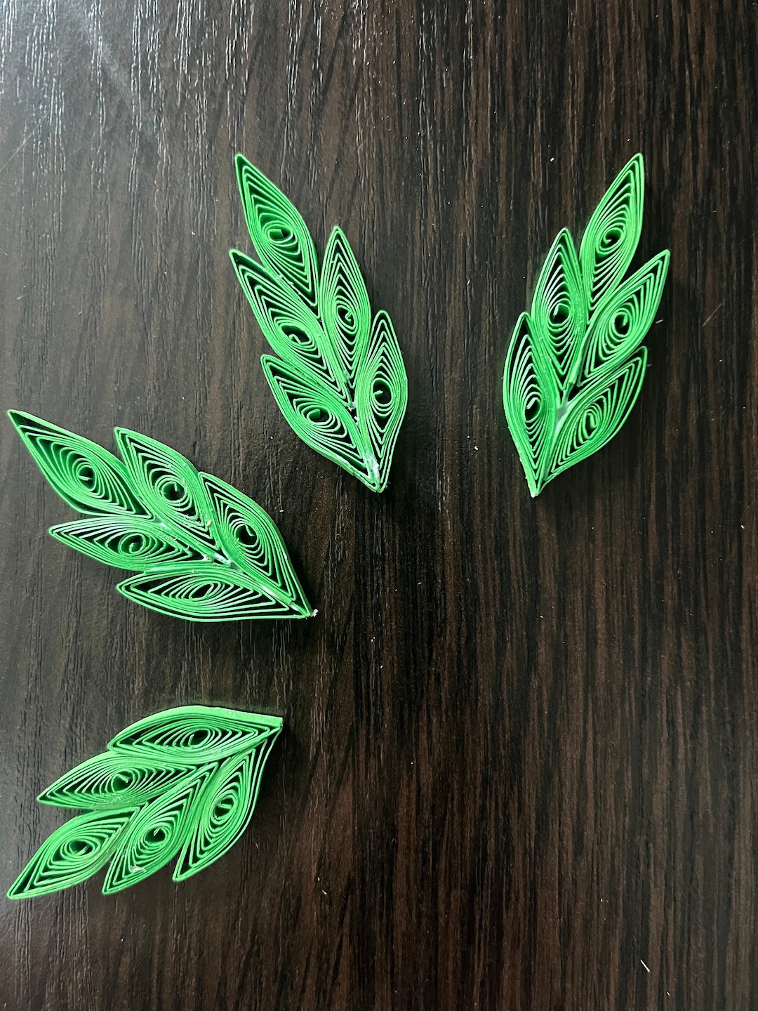 Quilling Leaf, Leaf to a Flower, Quilling Decor, Decor for Card, Gift ...