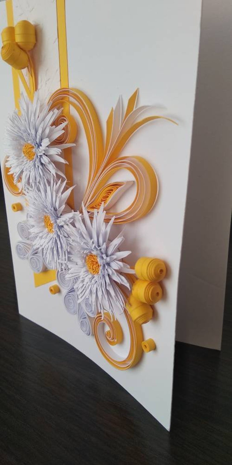 Quilling Card Greeting Quilling Card Quiled Card Wedding - Etsy