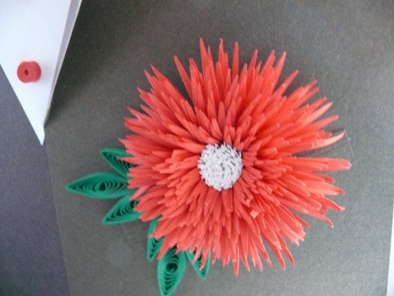 Quilling Birthday Cards For Men Quilled Flowers In Envelope Birthday