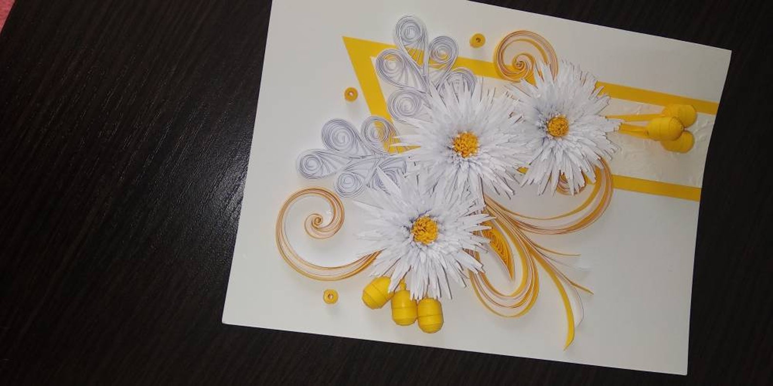 Quilling Card Greeting Quilling Card Quiled Card Wedding - Etsy
