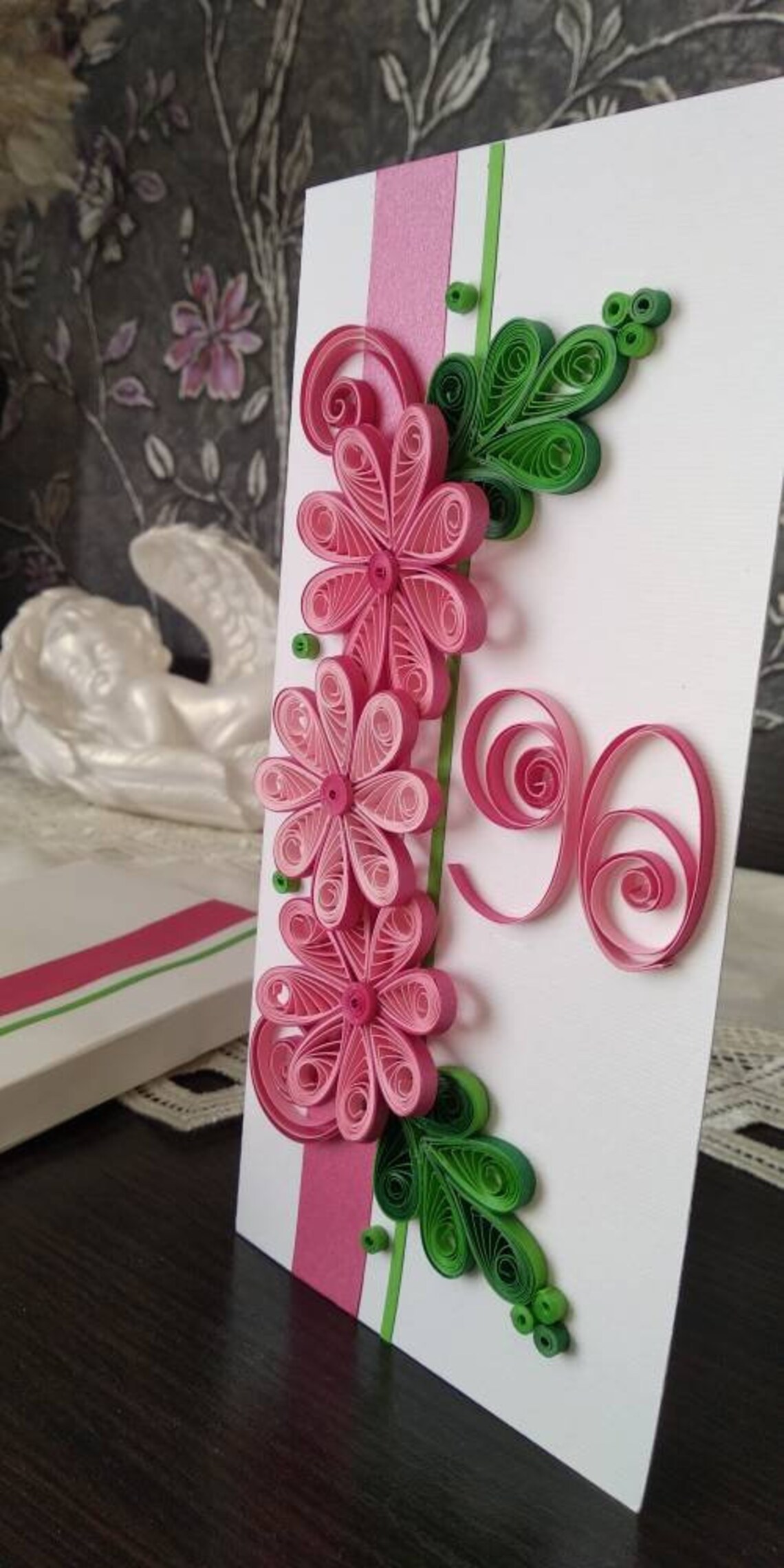 Quilling Card Birthday Card 4050556065..th Birthday - Etsy