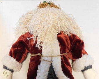 Santa Claus Rag Doll - Etsy