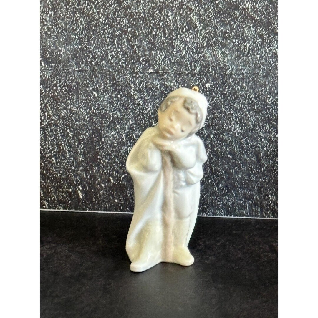 Vintage Lladro Mini Shepherd Nativity Ornament Handcrated 1991 Spain ...