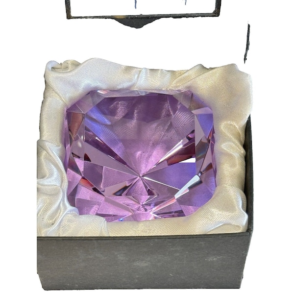 Crystal Paperweight - Etsy UK