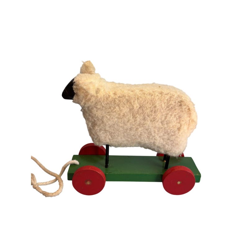 Sheep Pull Toy - Etsy
