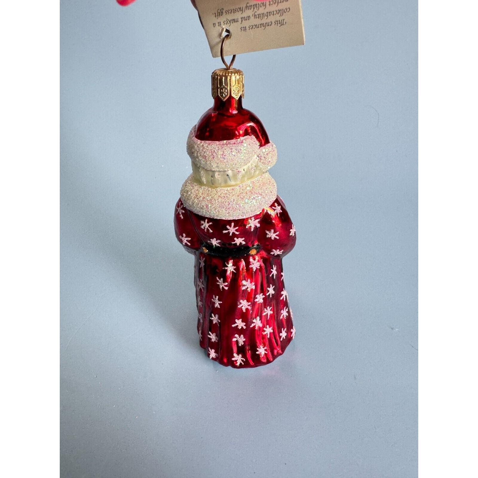Vintage Christopher Radko Tiny Toy Chest Santa Claus (98-185-0) 1998 - Etsy