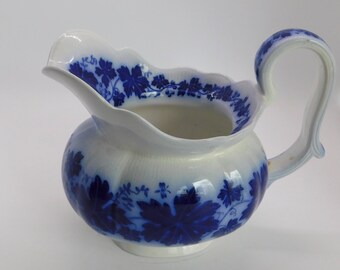 Gefle Upsala Ekeby flow blue milk pitcher Art & Collectibles Fine Art ...
