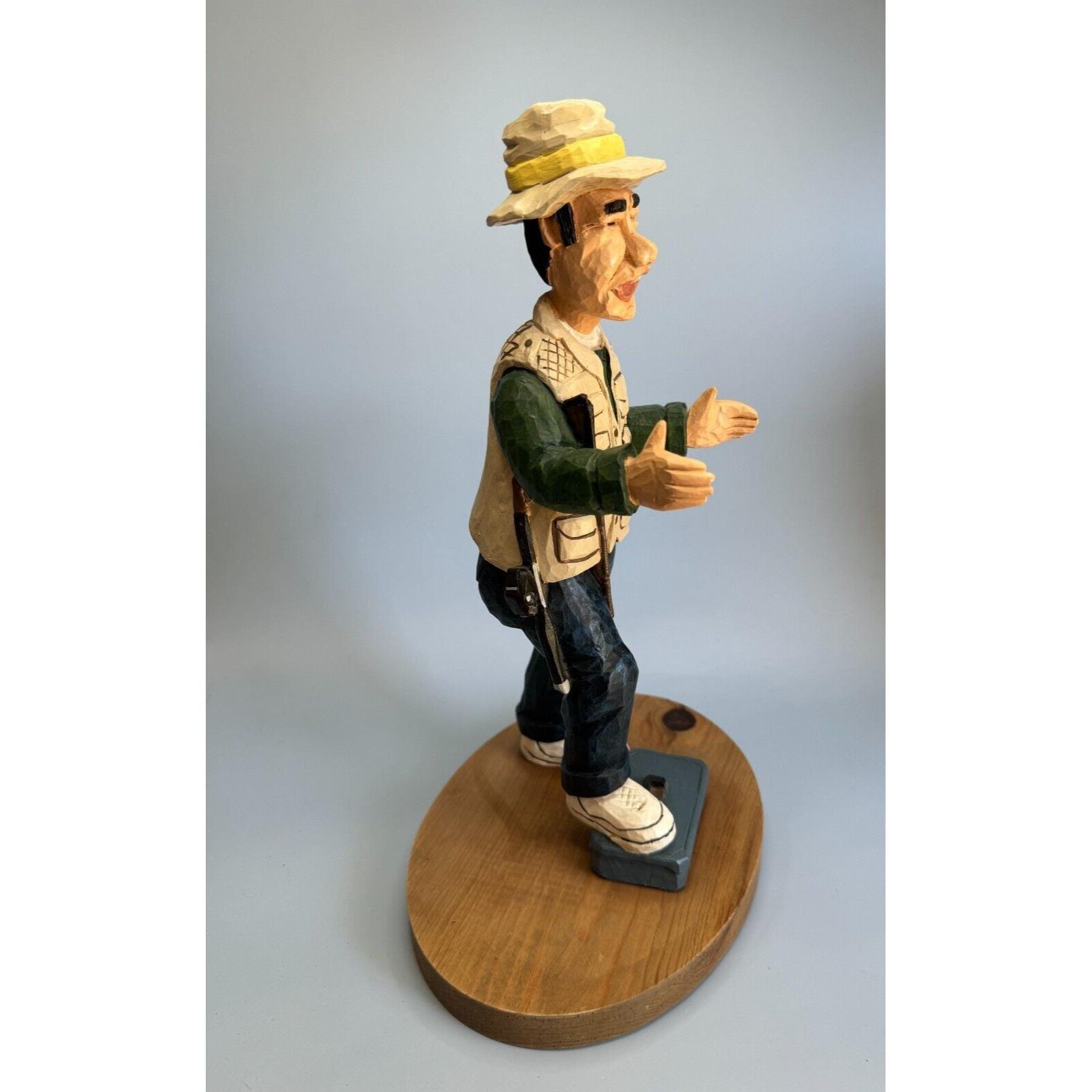 Dave Constantine Fisherman Figure Telling Tales 1993 Signed the Hadley ...