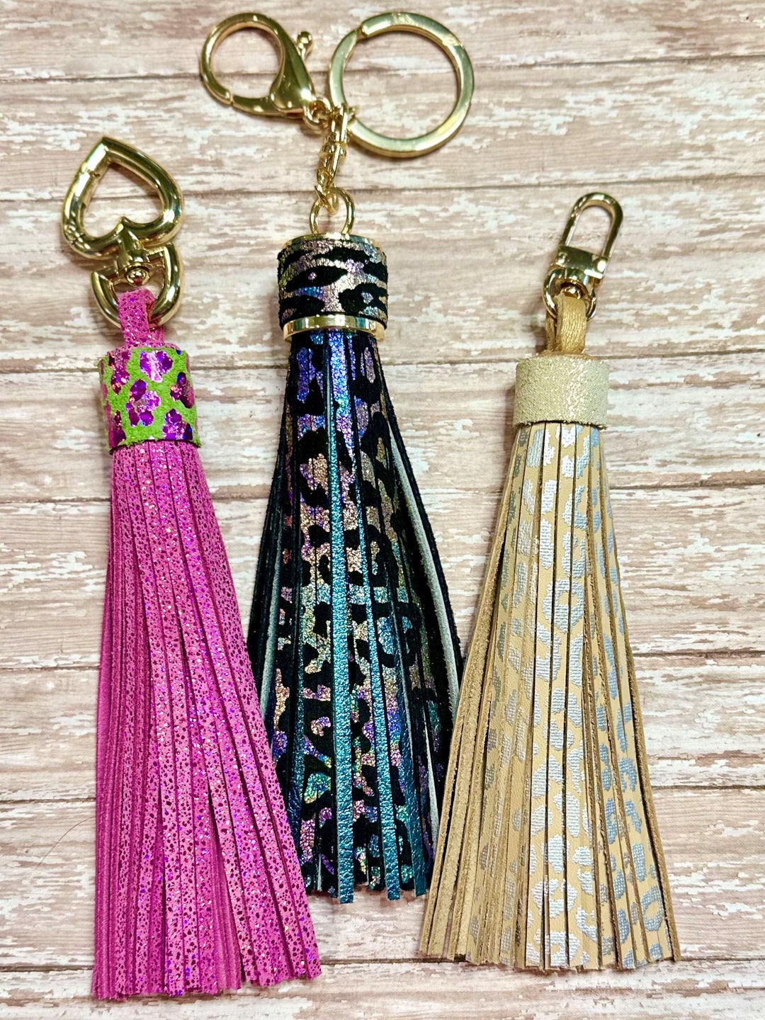 Authentic Leather Tassels for Handbags, Purse Decor, Accessories ...