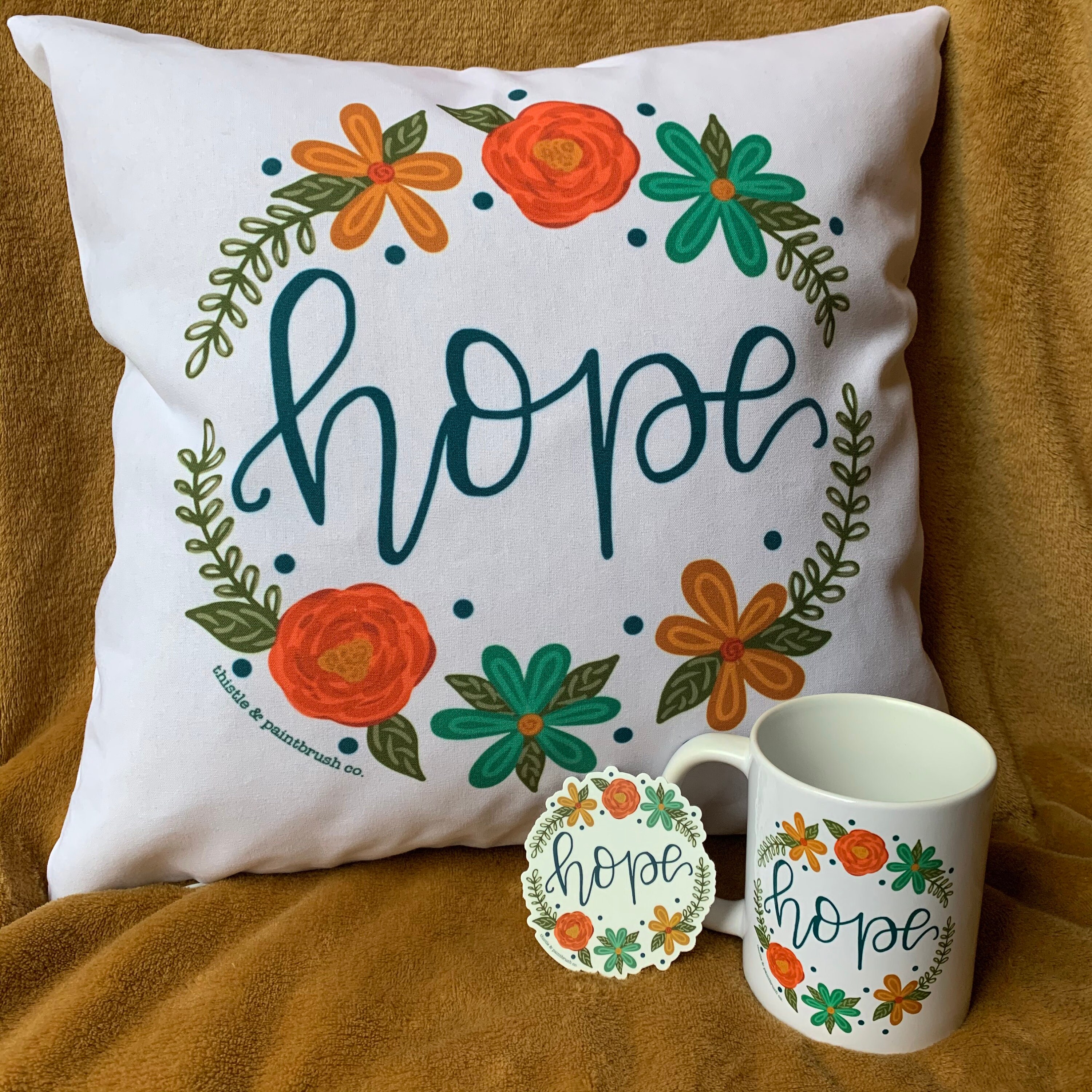 Hope, Weatherproof Vinyl Sticker, 3x3 - Etsy