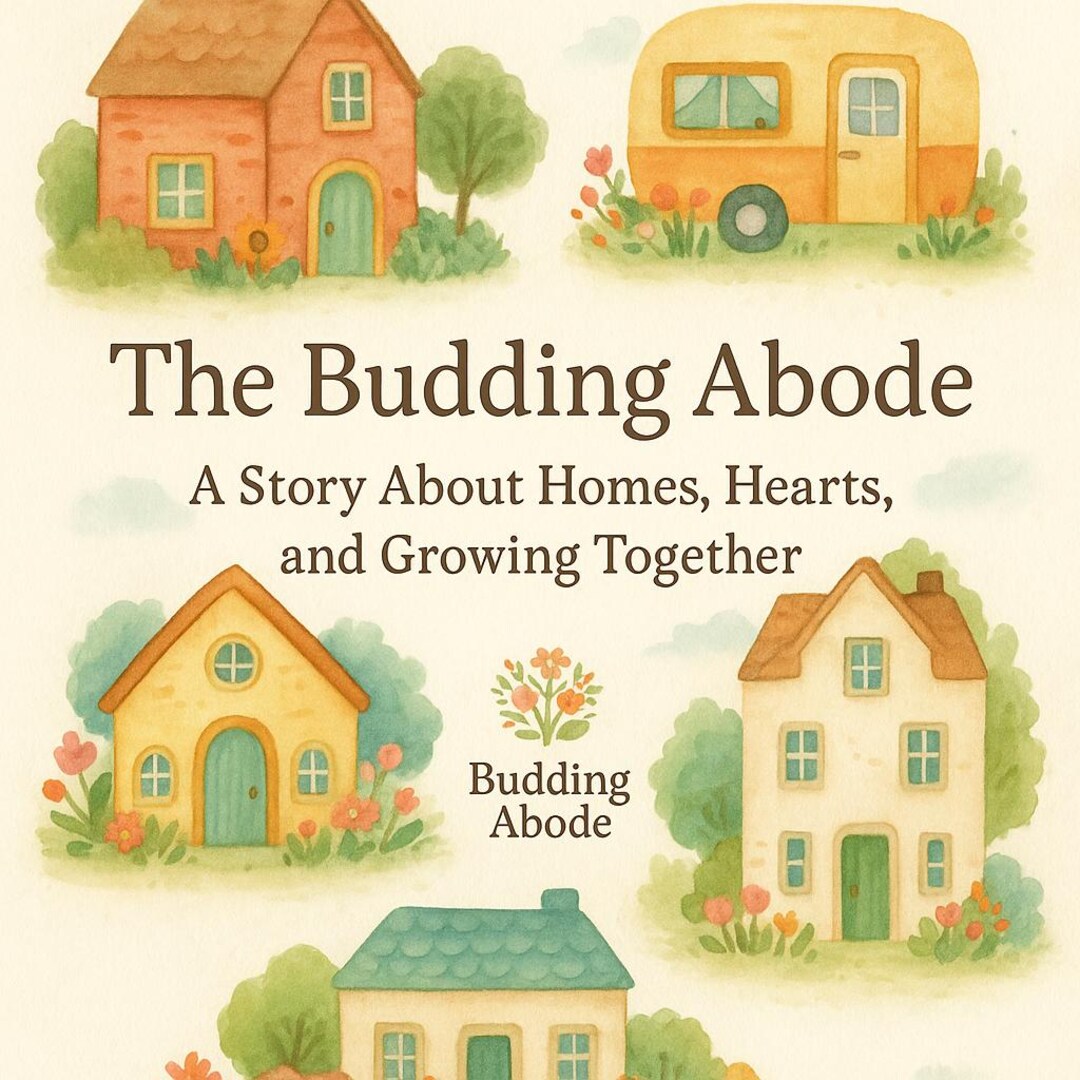 The Budding Abode | Printable Children's Book PDF - Etsy