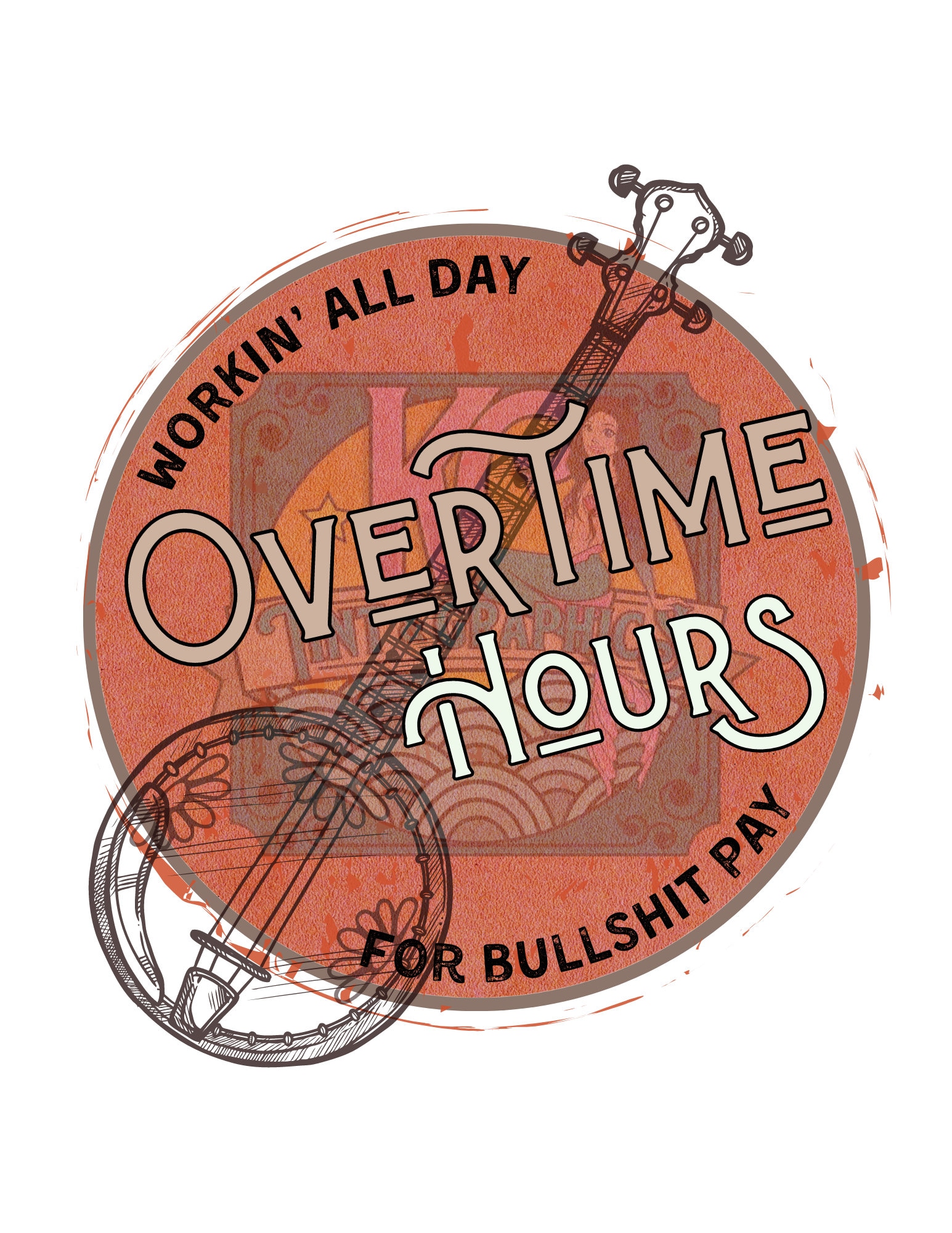 Oliver Anthony PNG Overtime Hours - Etsy