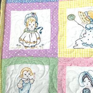 Baby Quilt Amish Made Vintage Children 30x38 Cotton Washable - Etsy