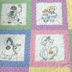 Baby Quilt Amish Made Vintage Children 30x38 Cotton Washable - Etsy