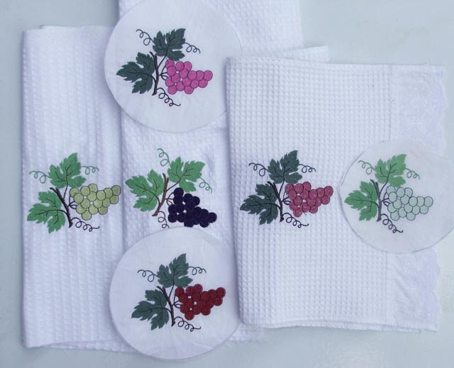 Grape Embroidery Designs - Etsy