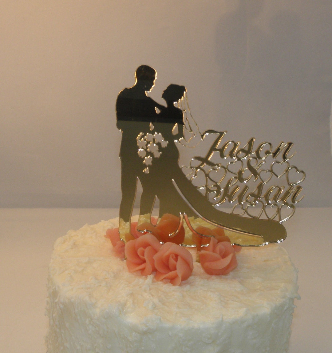 Laser Cut Wedding Cake Topper Elegant Bride Etsy laser-cut-wedding-cake-topper-elegant-bride-etsy