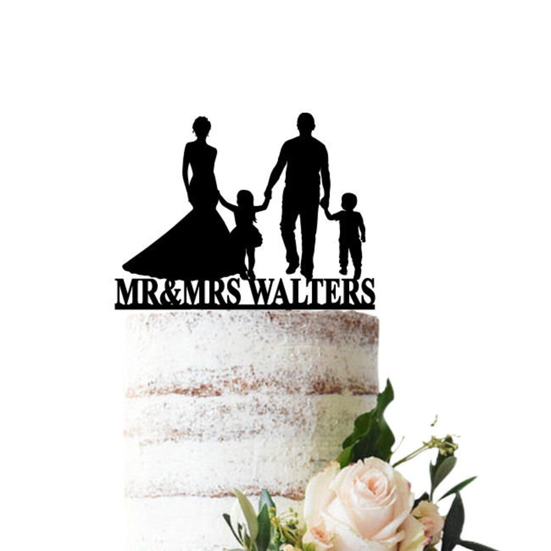 Wedding Cake Topper Unsere Familie - Etsy.de