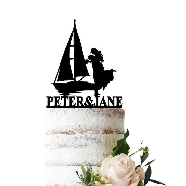Nautical Cake Topper Etsy