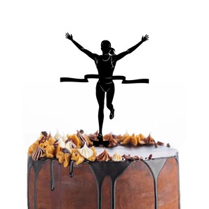Birthday Cake Topper With a Female (marathon) Runner, Different ...