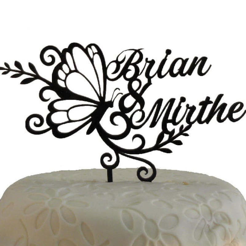 Butterfly Cake Decoration - Etsy