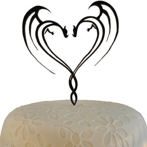 Dragon Wedding 225-A397 Cake Topper - Etsy
