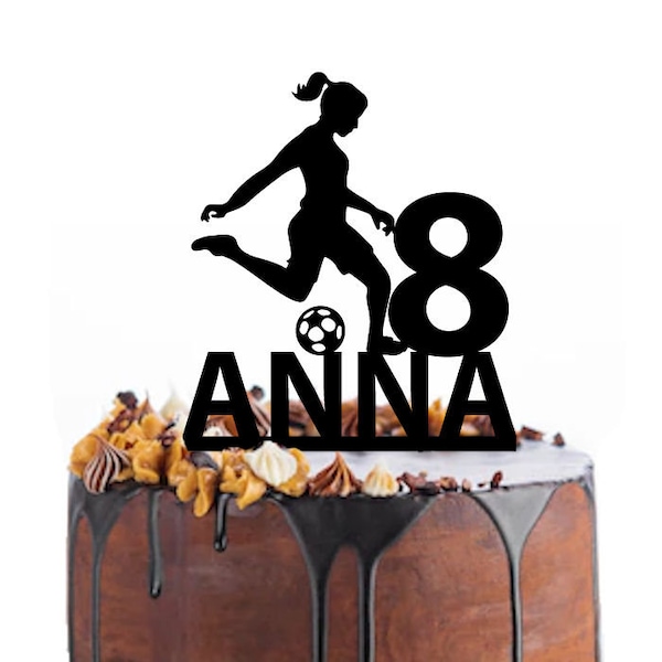 Soccer Cake Topper - Etsy
