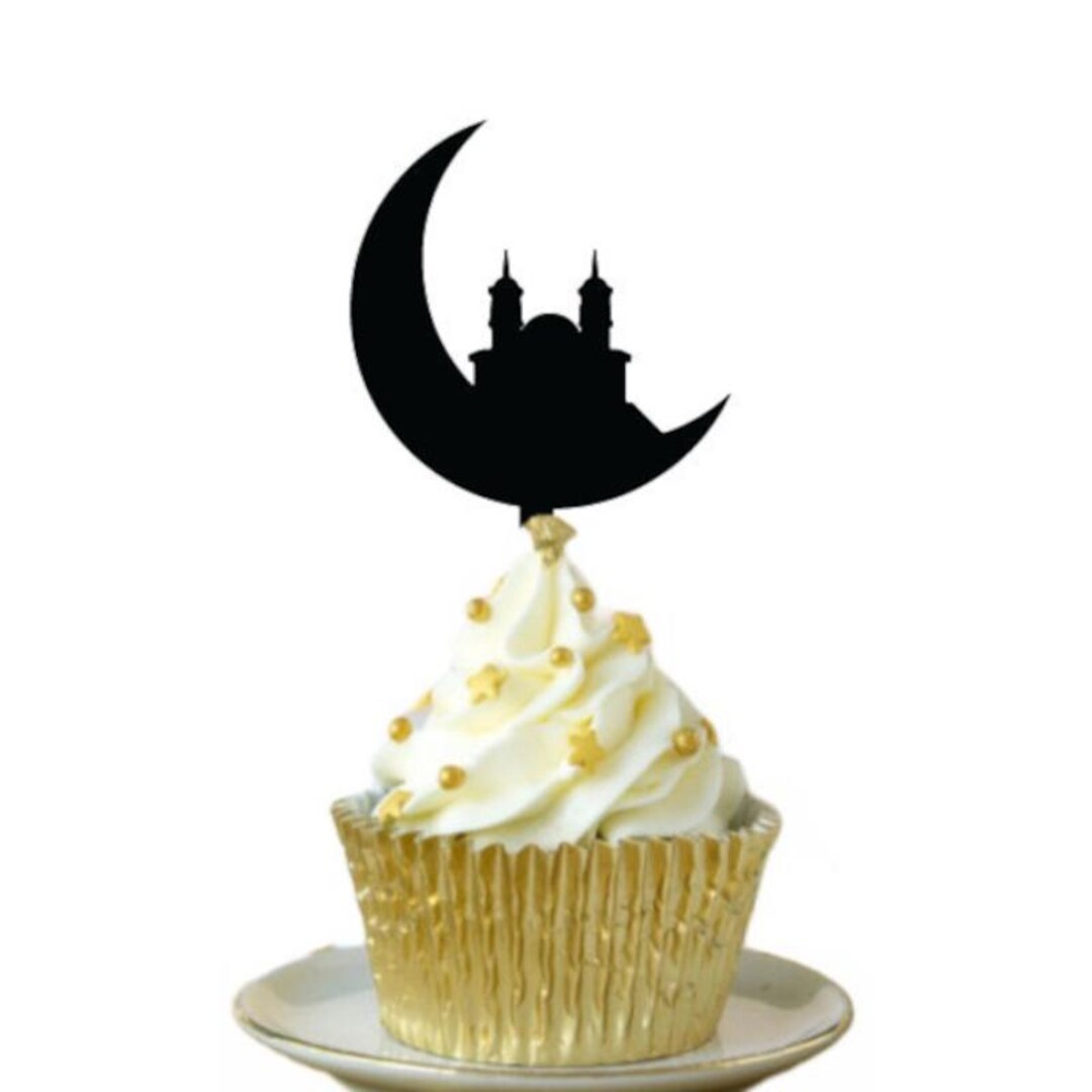Cupcake Picks Mosque and Crescent Moon Set of 6, Available in Several ...