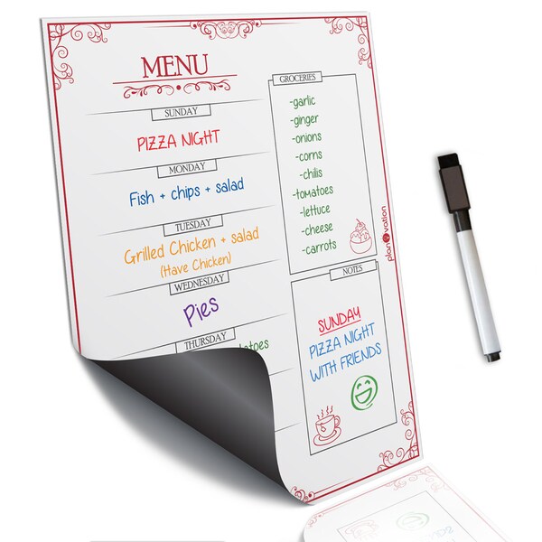Dry Erase Menu - Etsy