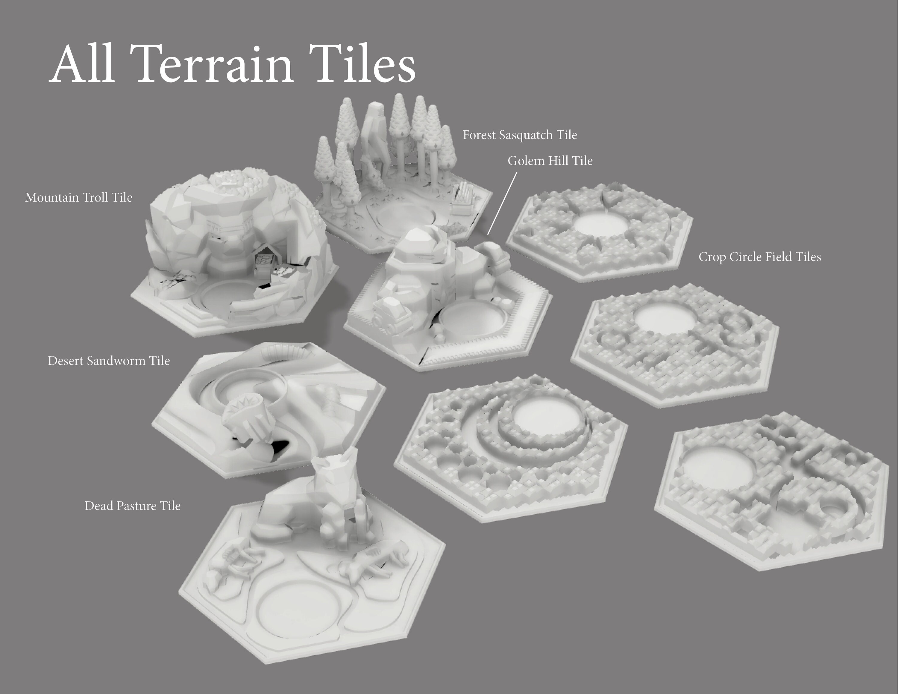 Haunted Settlers of Catan 3D Print STL Files Custom Monster - Etsy Canada