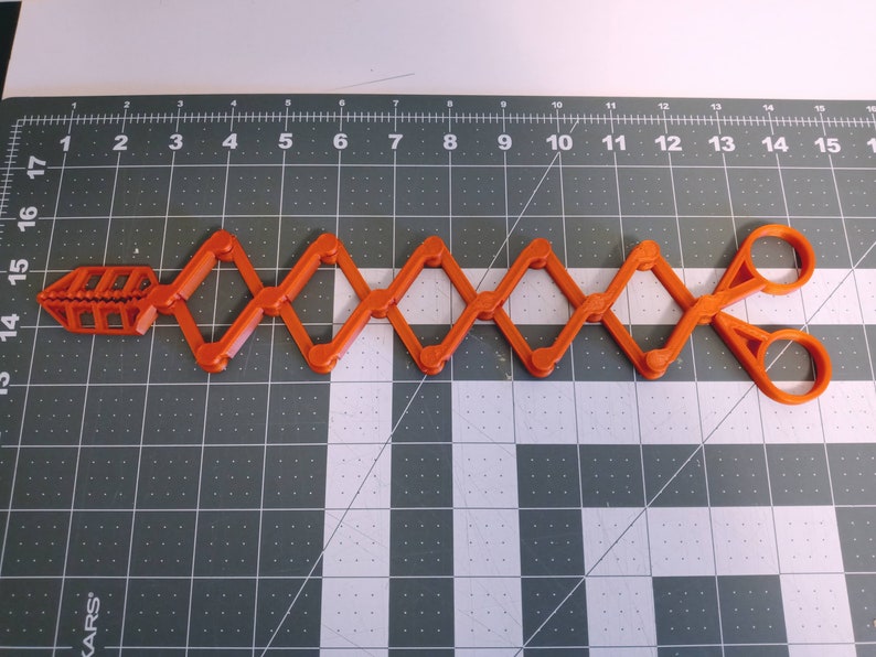 3D Printed Scissor Snake Grabbing Tool original Style - Etsy