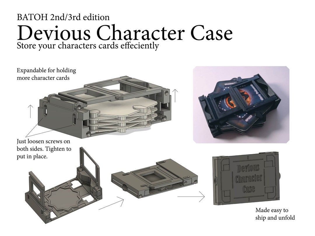 Betrayal at House on the Hill Devious Character Case - Etsy