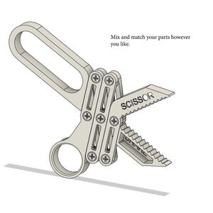 Synonymous Scissors Kit (3D Printed Customizable Tool) - Etsy