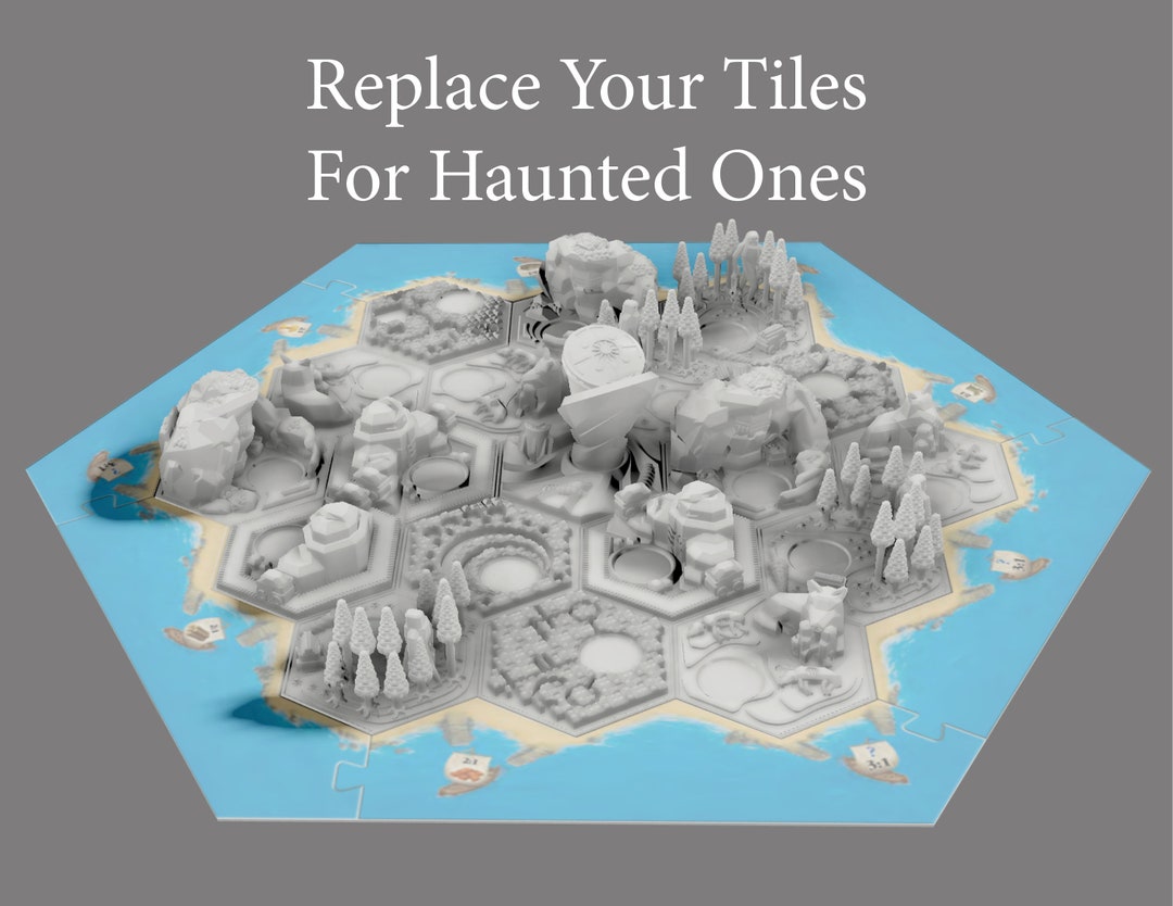 Haunted Settlers of Catan (3D Print STL Files) All Terrains Only - Etsy