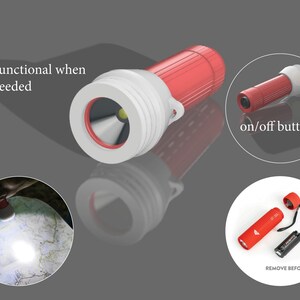 Torch Poly Flashlight - Etsy