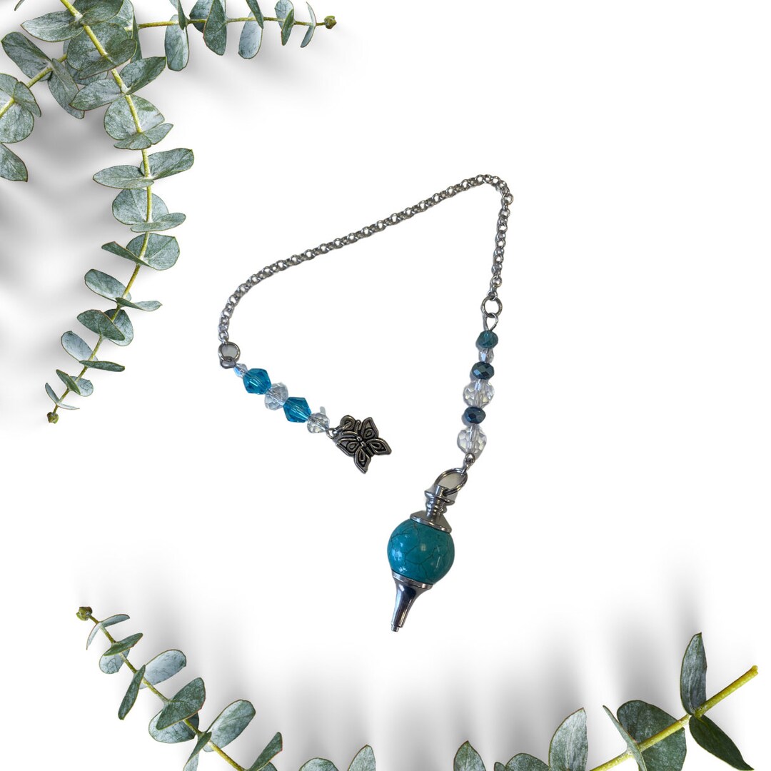Turquoise Crystal Pendulum Energy Healing Pendulum Crystal Healing Stones - Etsy