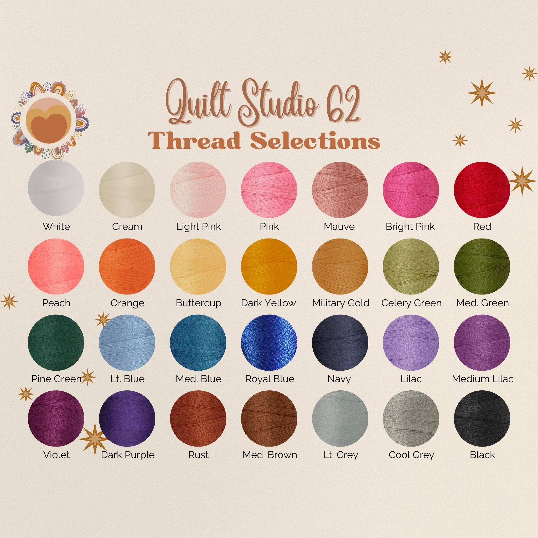 Custom Embroidered Dandelion Quilt Label Personalized Embroidered ...