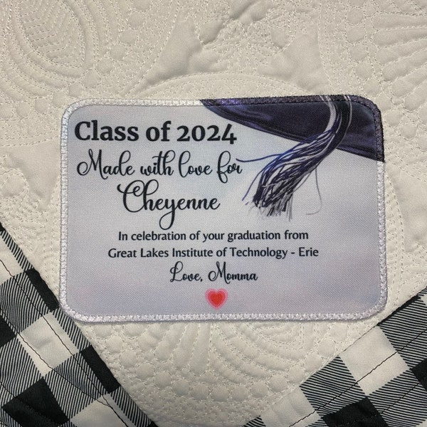 Custom Quilt Labels - Etsy