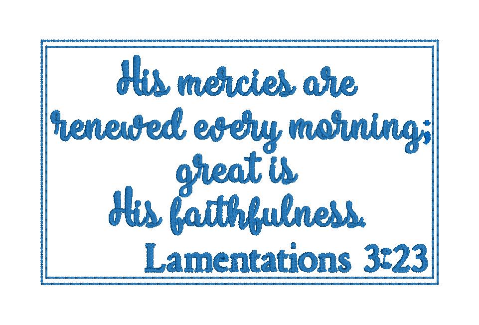 Custom Embroidered Bible Verse Label for Bible Cover - Quilt - Pillow ...