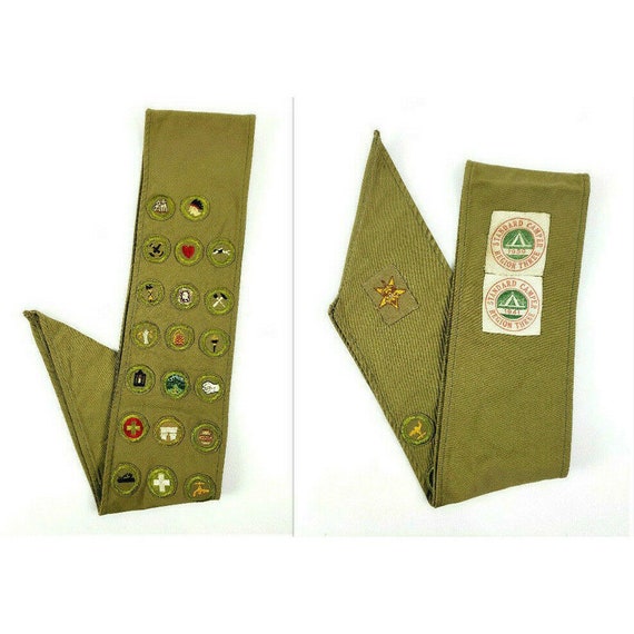 Boy Scout Merit Badge Sash