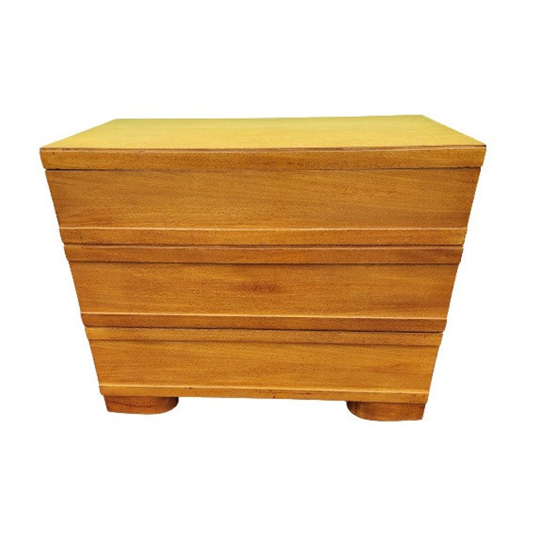 Mid Century Modern Cavalier Stow-away Cedar Chest of Drawers Wood ...