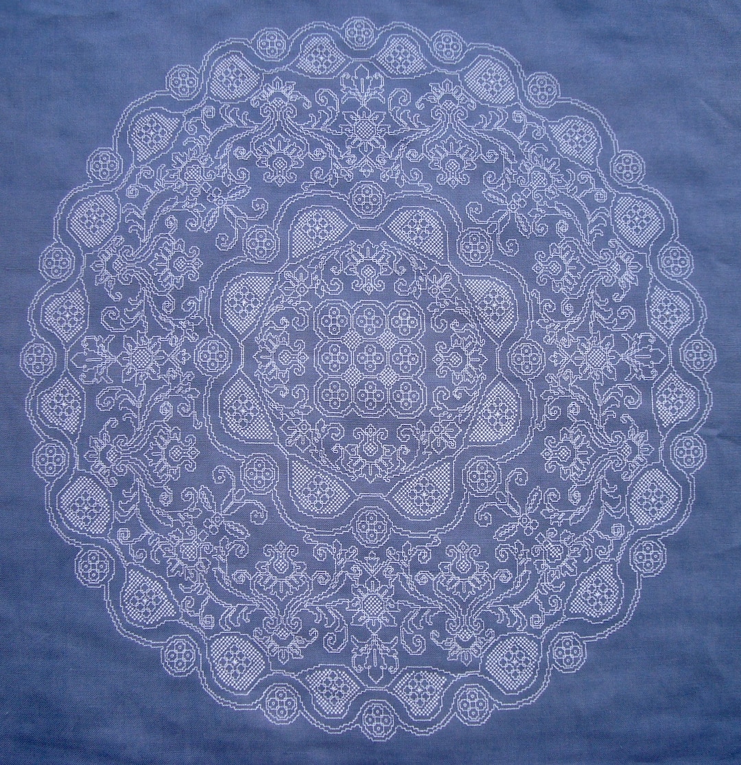 Gossamer Lace in Blackwork (PDF) Pattern - Etsy