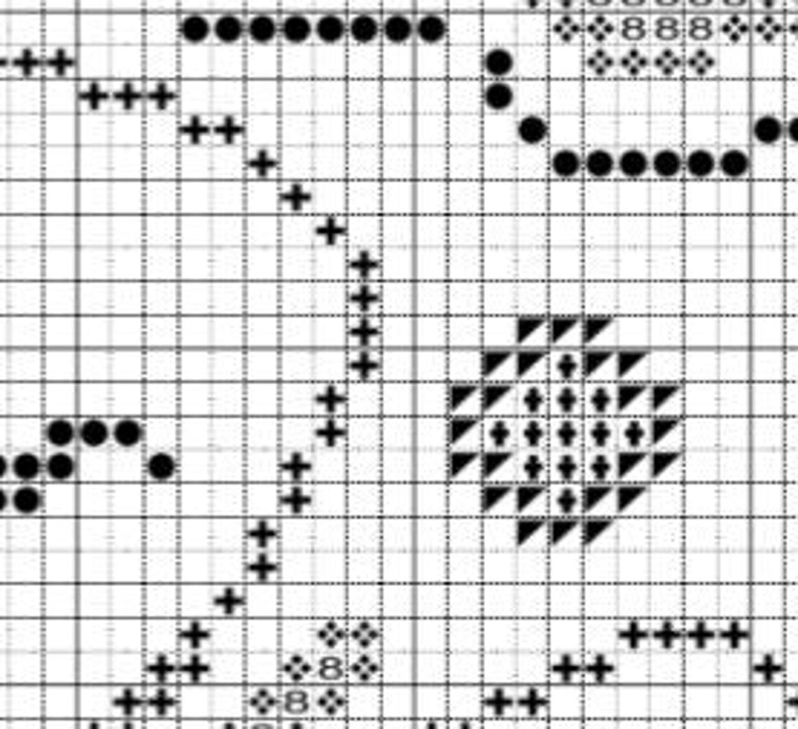 Flowers & Swirls Cross Stitch Pattern (paper Copy) - Etsy